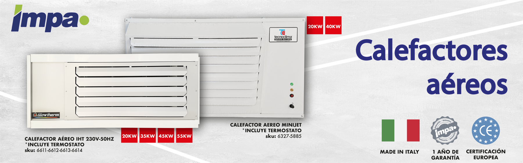 IMPA - Especialistas en Climatización, Calefacción y Ventilación